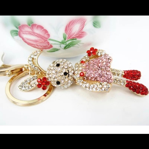 Accessories | New Austrian Crystal Bunny Key Chain Collections | Poshmark